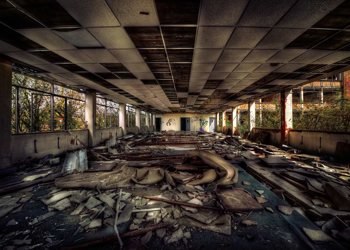 'Gloomy Room' Poster, picture, metal print, paint by Svetlana Sewell ...