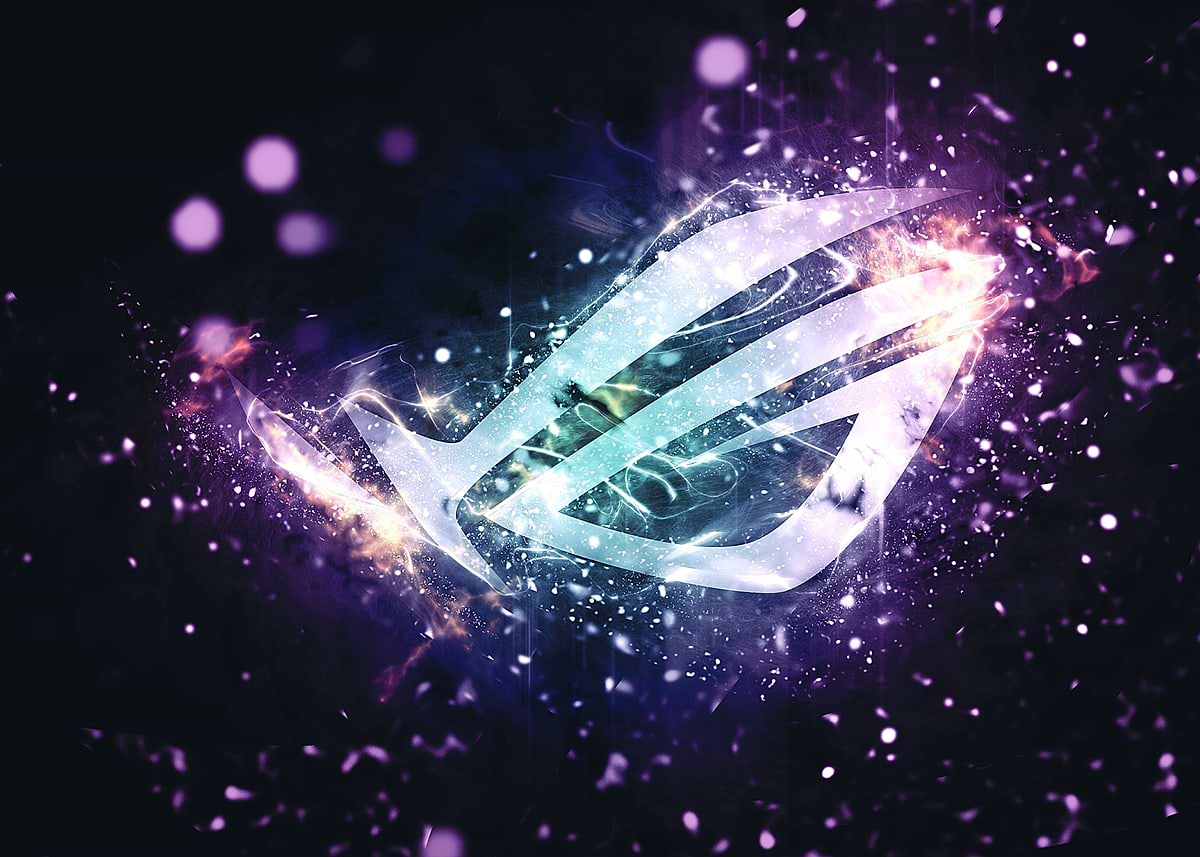 'asus gaming rog' Poster, picture, metal print, paint by Mdisplate Art ...