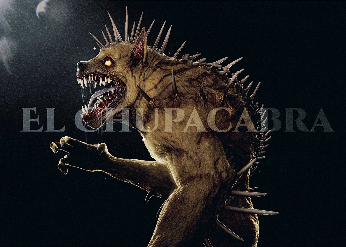 'El. Chupacabra - Side' Poster, picture, metal print, paint by Odd ...