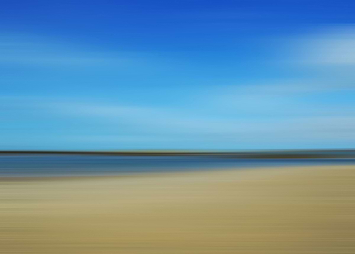 'Horizon 4' Poster, picture, metal print, paint by Mandy Collins | Displate