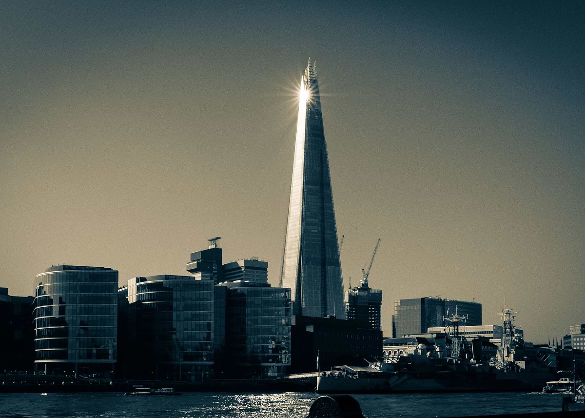 'The Shard' Poster, picture, metal print, paint by Grant Mitchell ...