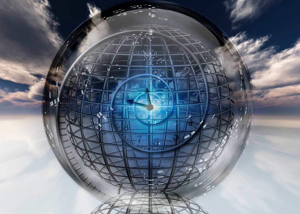 'Time warp sphere' Poster, picture, metal print, paint by Bruce Rolff ...