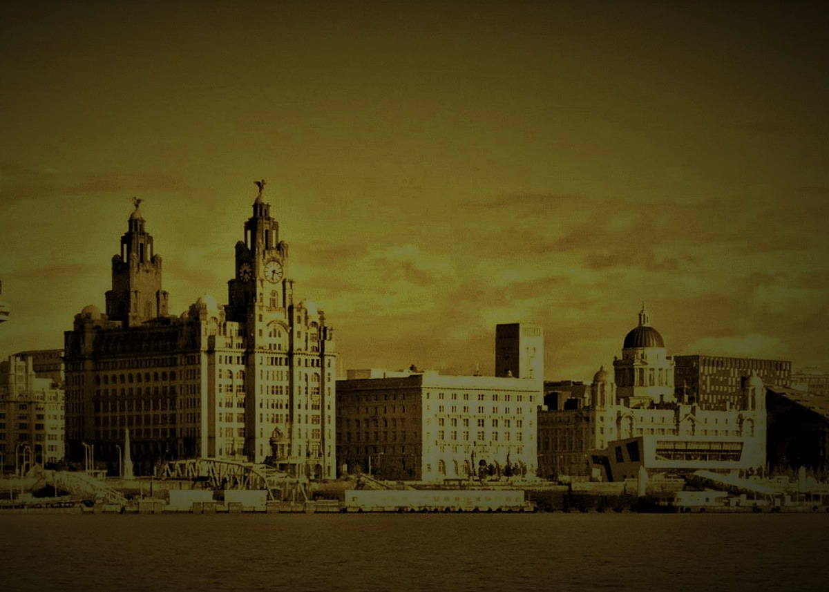 'Liverpool Waterfront ' Poster, picture, metal print, paint by John ...