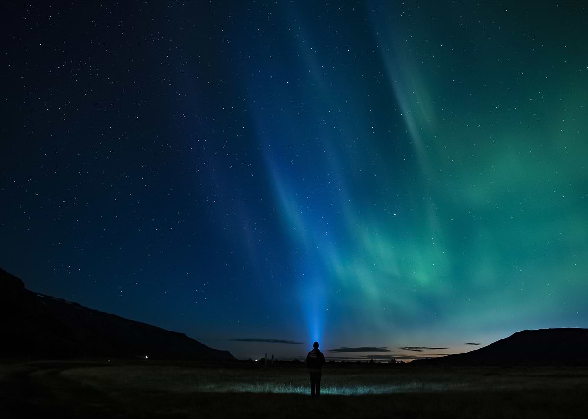 'Aurora Lights 52' Poster, picture, metal print, paint by Jenny B ...