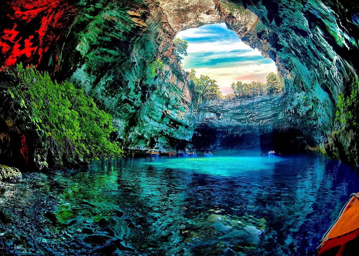 'Amazing Greek Cave' Poster, picture, metal print, paint by Agelos Zias ...