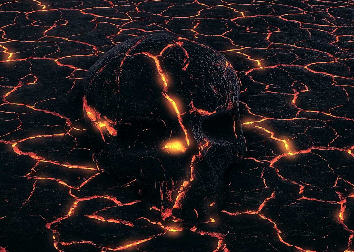 'Hell is coming' Poster, picture, metal print, paint by happyantsstudio ...