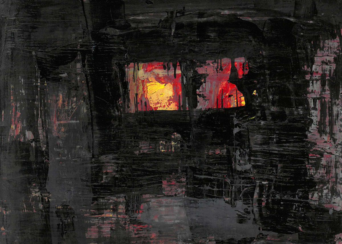 'Fire within' Poster, picture, metal print, paint by prajakta rokade ...