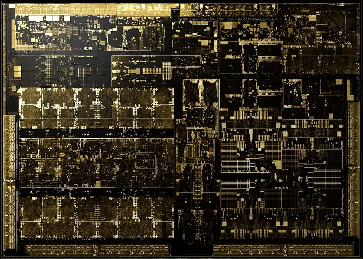 'NVIDIA Xavier Die Shot' Poster, picture, metal print, paint by Die ...