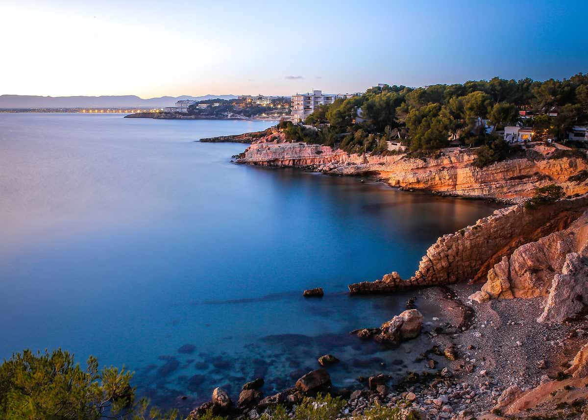 'Cap Salou Spain' Poster, picture, metal print, paint by Kzara Visual ...