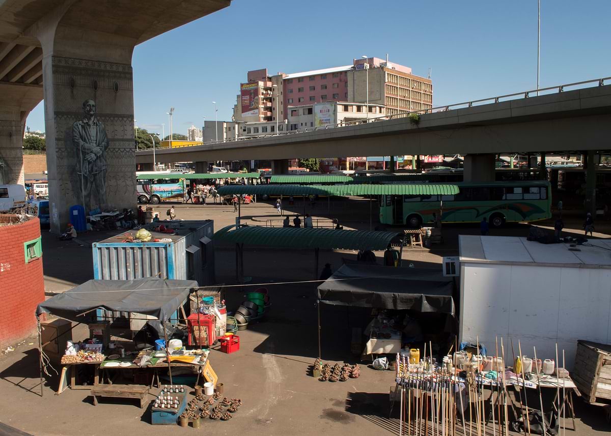 'Street Market ' Poster, picture, metal print, paint by Nokuthula ...