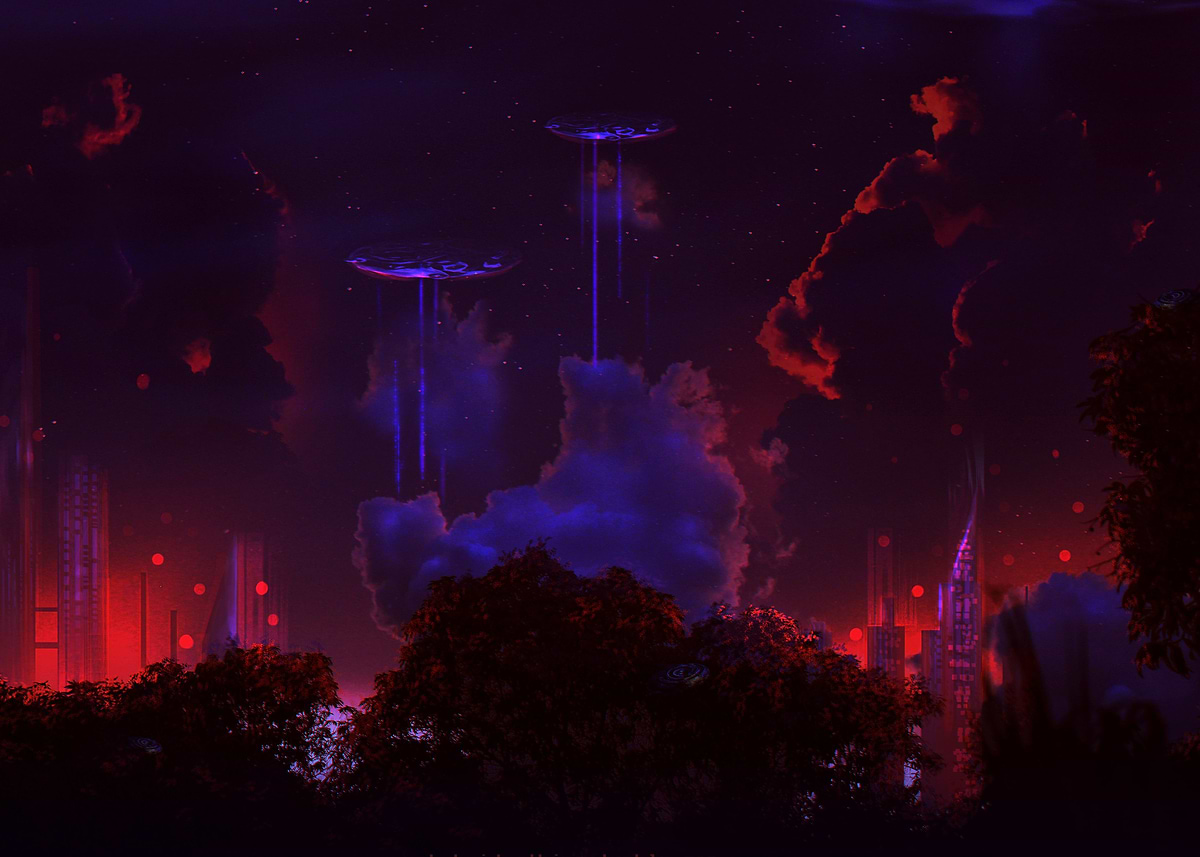 'Cyberpunk Post Apocalyptic' Poster, picture, metal print, paint by ...