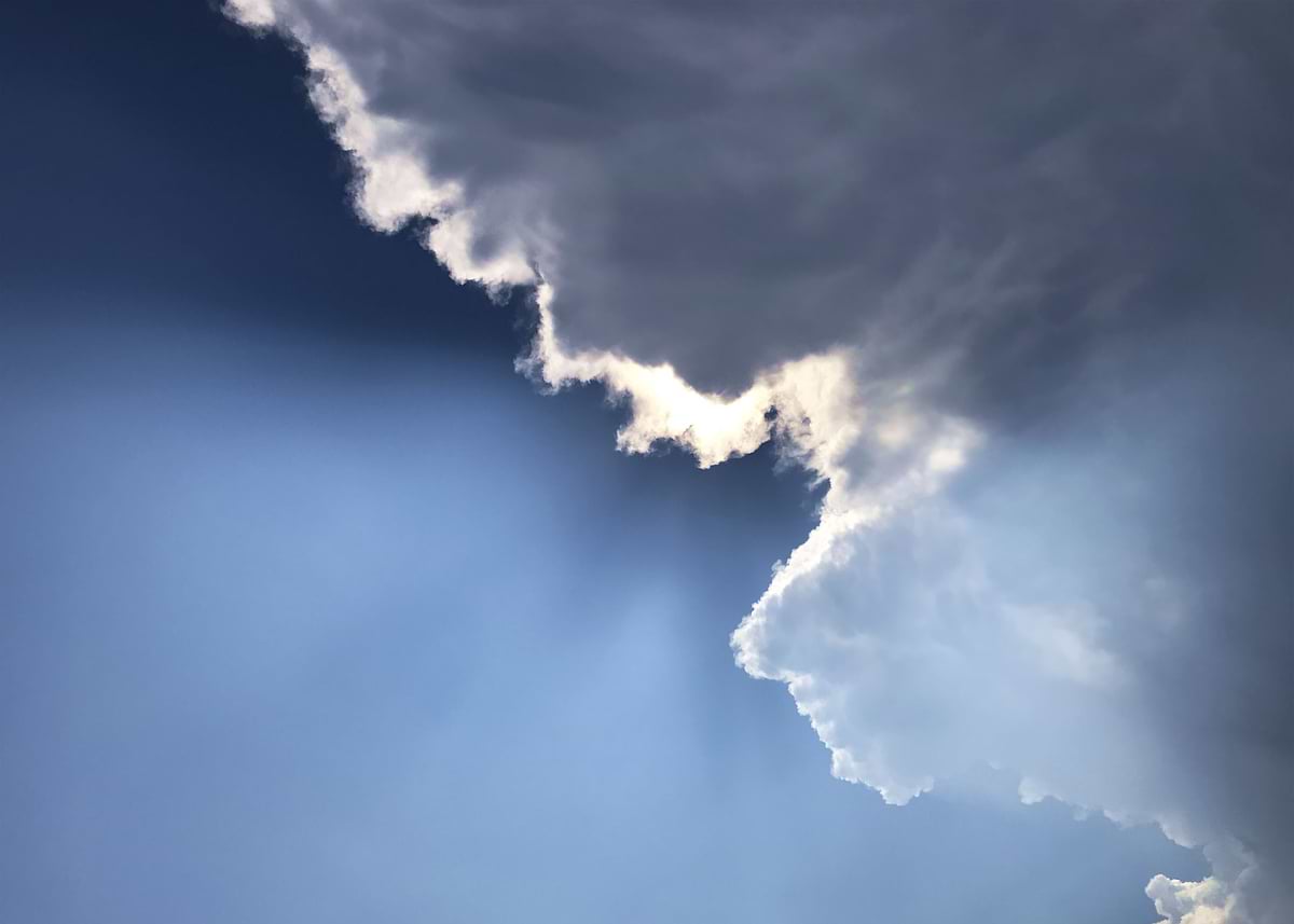 'Heaven Light 3' Poster, picture, metal print, paint by Dominique and ...