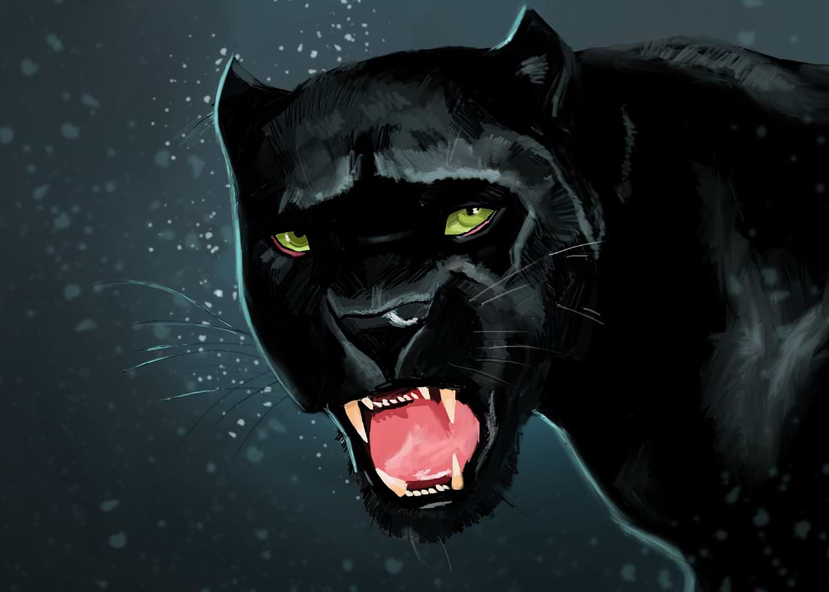 'Onyx' Poster, picture, metal print, paint by Nate Hudson | Displate