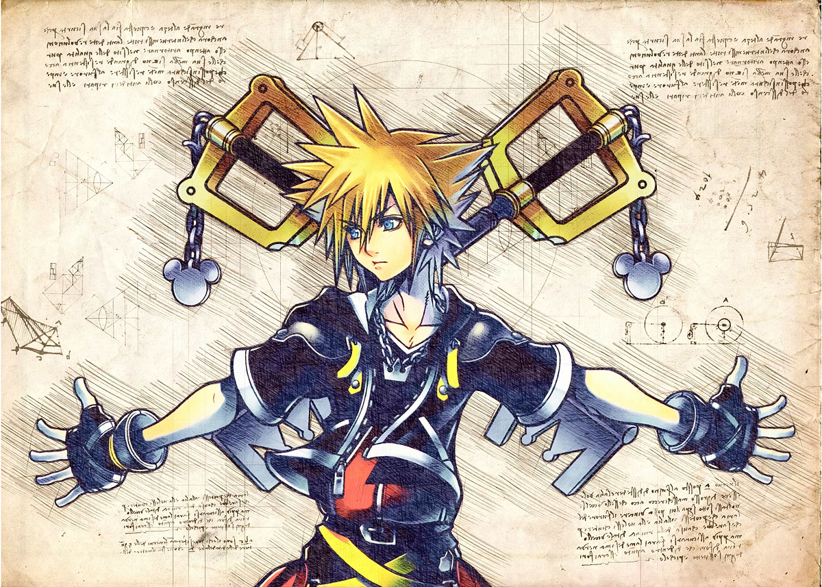 'Sora KH2' Poster, picture, metal print, paint by Geeky posters store ...