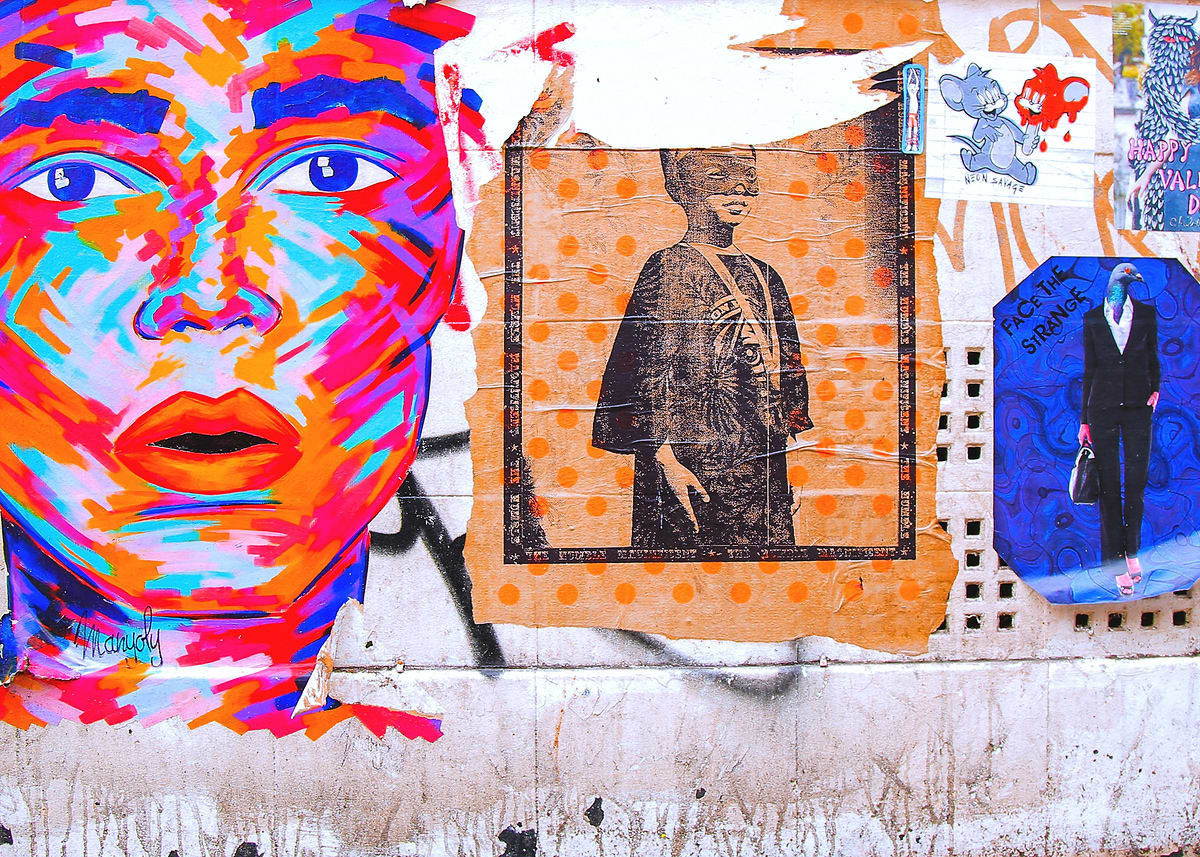 'Brick Lane Shoreditch' Poster, picture, metal print, paint by Kzara ...