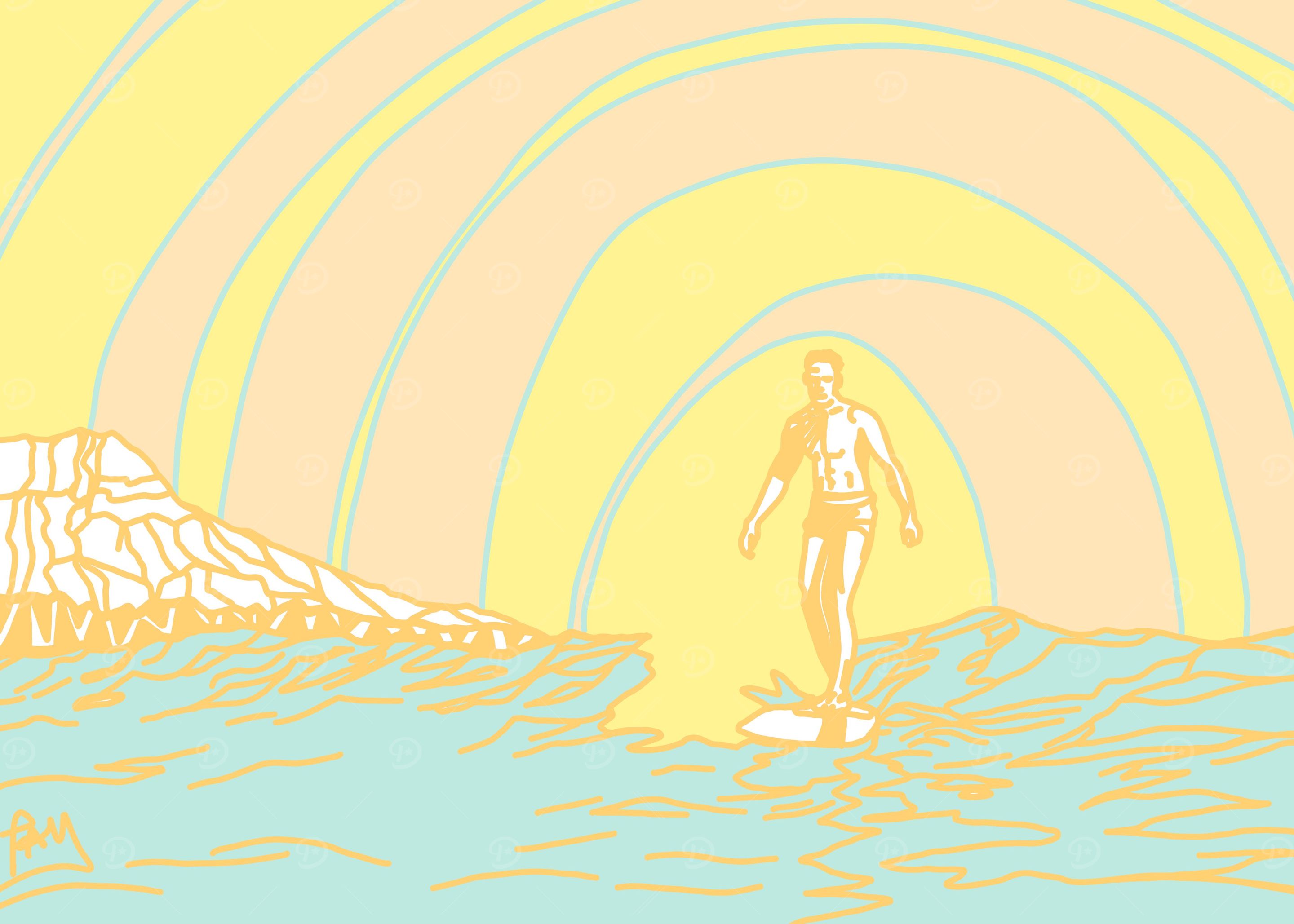 'Duke' Poster, picture, metal print, paint by Taylor Donohue | Displate