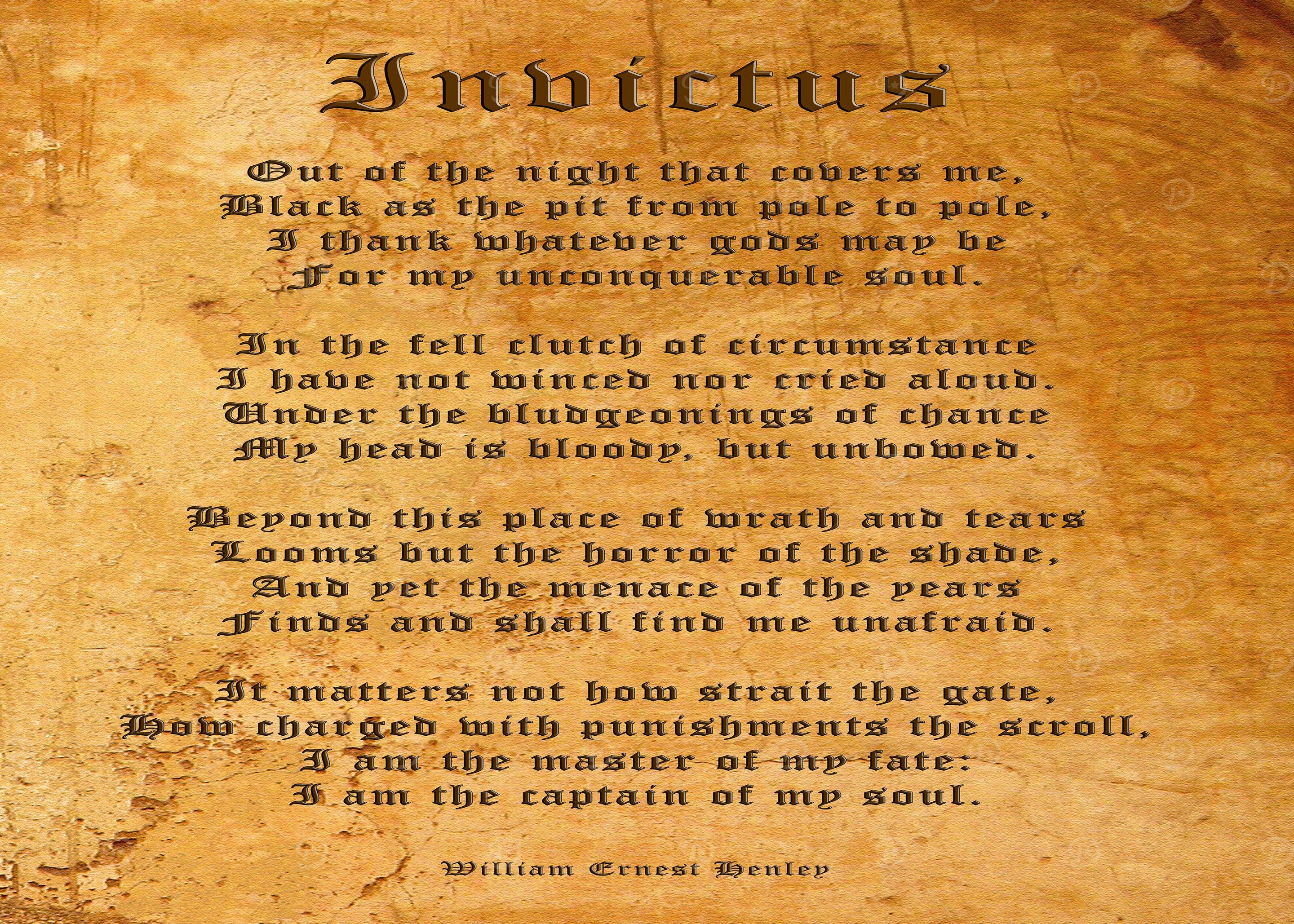'Invictus landscape' Poster, picture, metal print, paint by Kurt Van ...