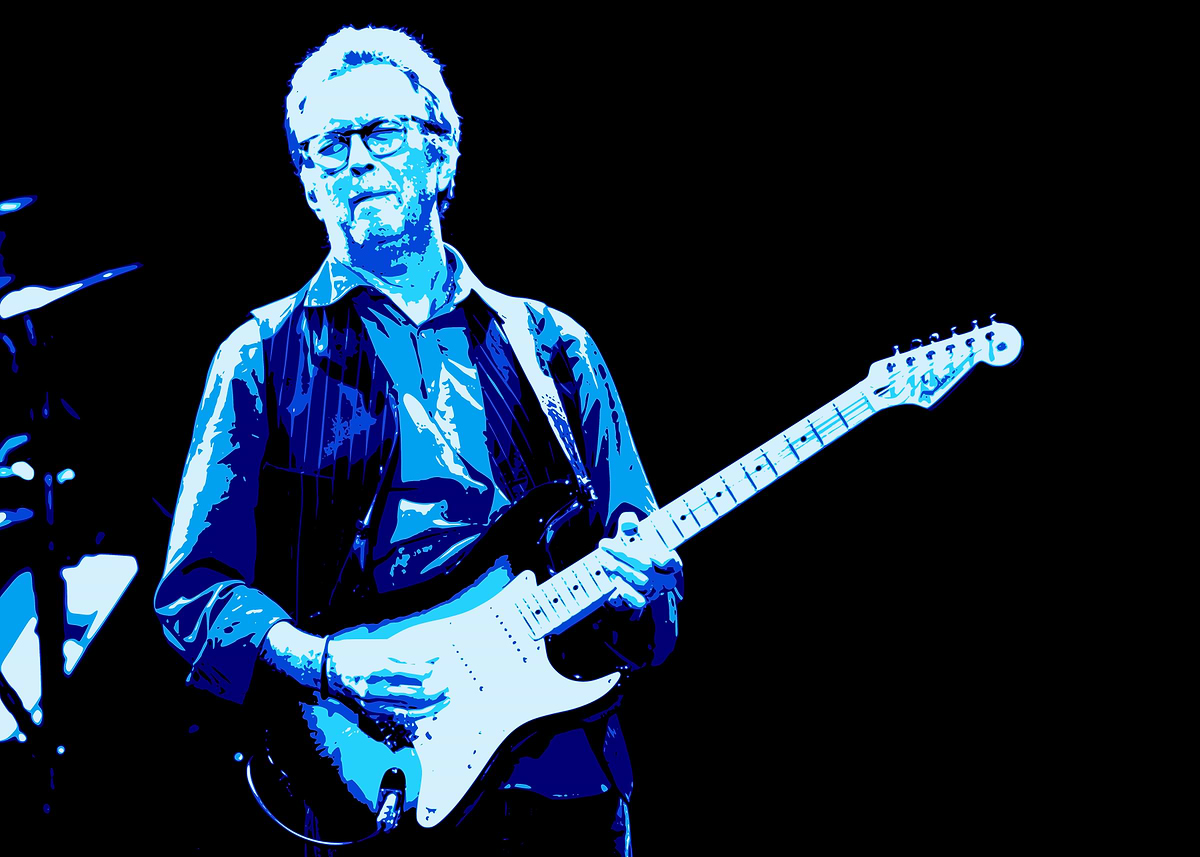'Eric Clapton ' Poster, picture, metal print, paint by Creatify ...