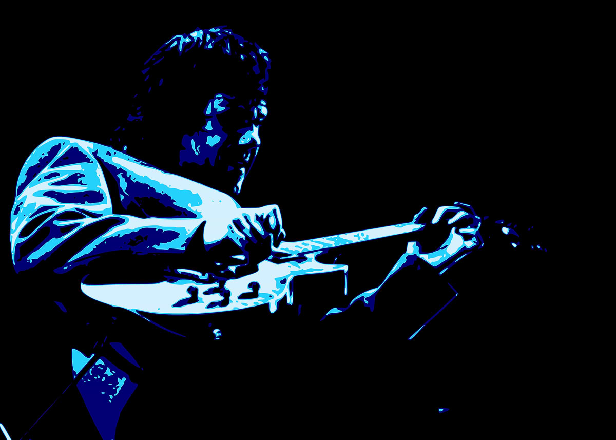 'Gary Moore 2' Poster, picture, metal print, paint by Creatify ...