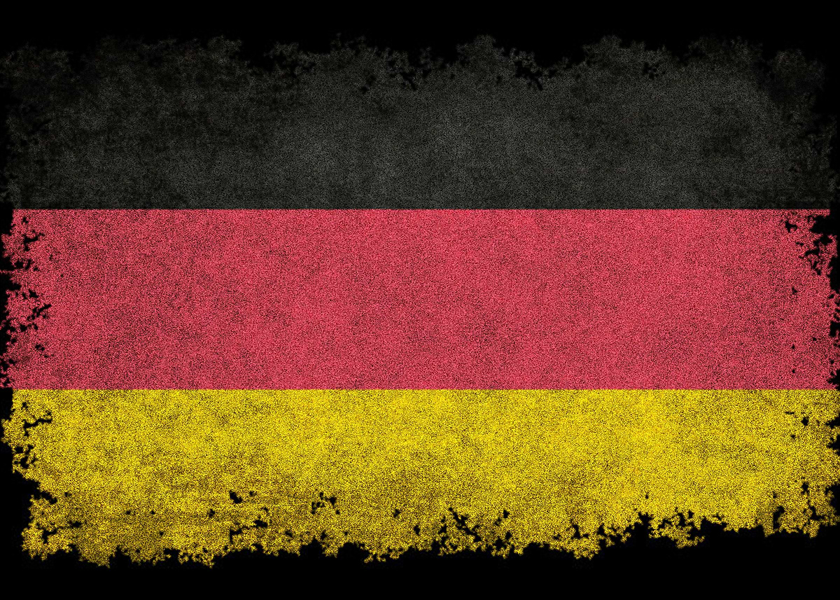 'Germany flag' Poster, picture, metal print, paint by Abc Def | Displate