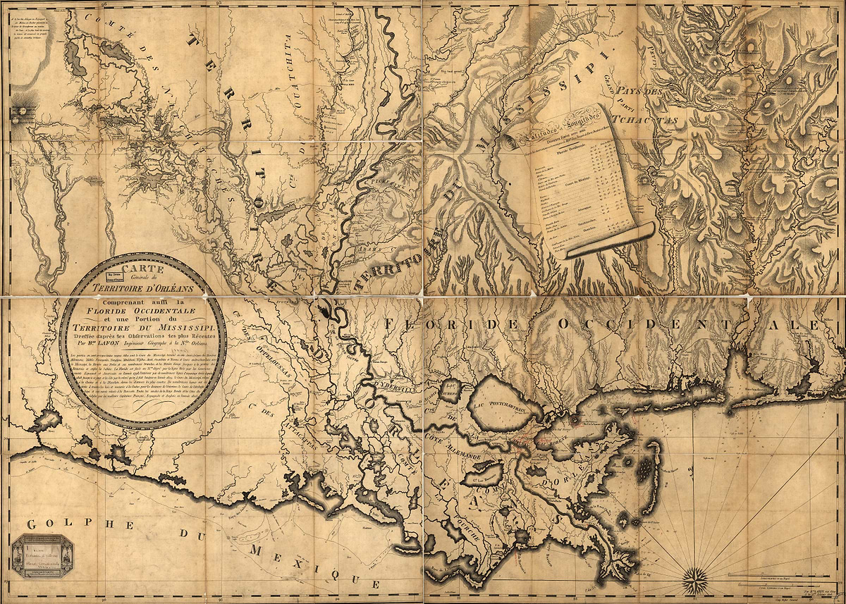 'Louisiana 1806' Poster, picture, metal print, paint by El Tropico ...