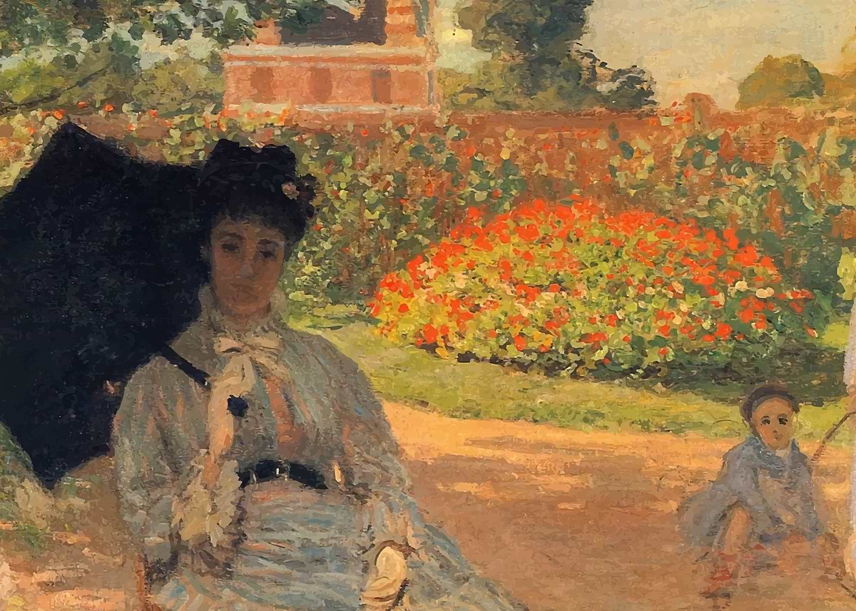 'Claude Monet Women' Poster, picture, metal print, paint by ArtGallery ...