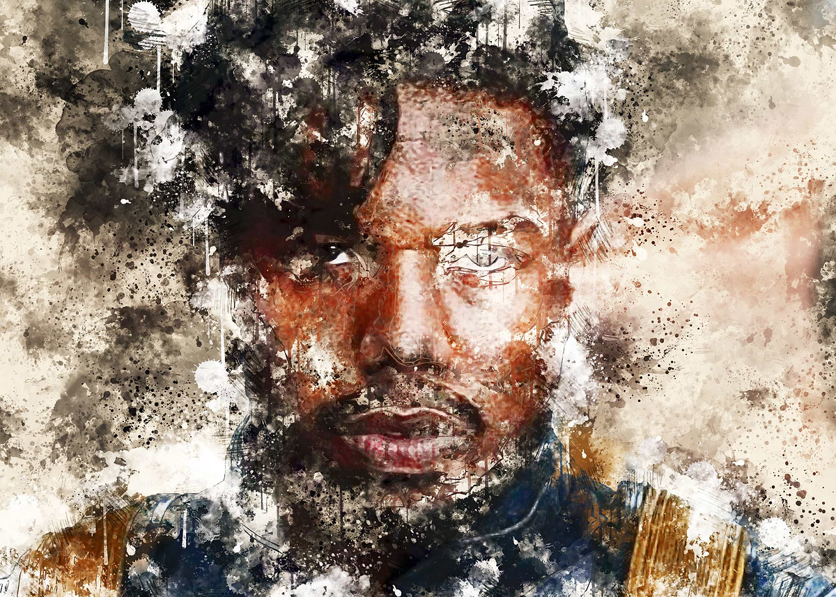 'Michael B Jordan' Poster, picture, metal print, paint by Alex Mann ...