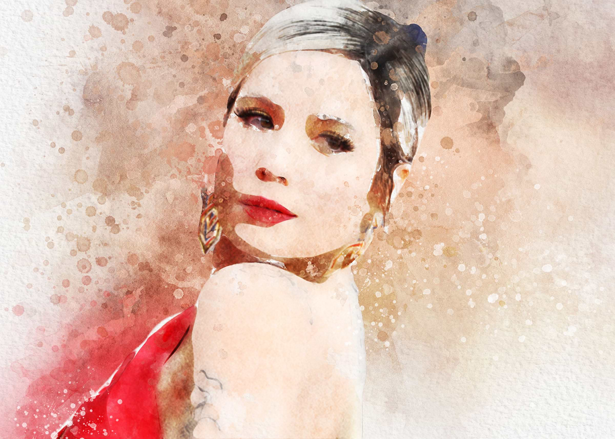 'Halsey' Poster, picture, metal print, paint by Alex Mann | Displate