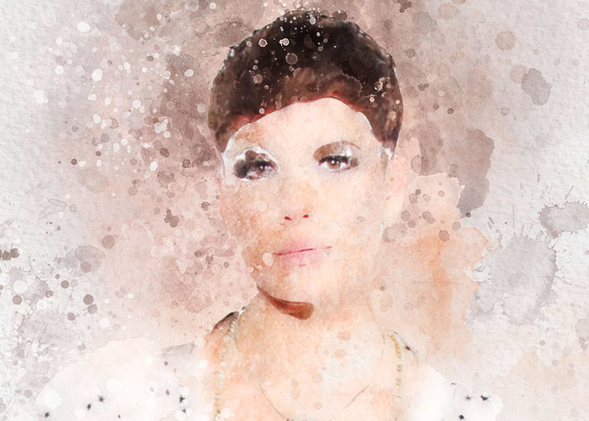 'Halsey' Poster, picture, metal print, paint by Alex Mann | Displate