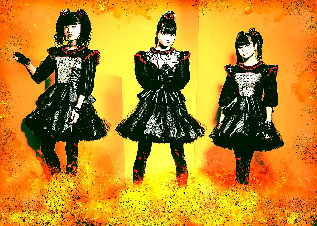 'baby metal' Poster, picture, metal print, paint by Haruka Studio ...