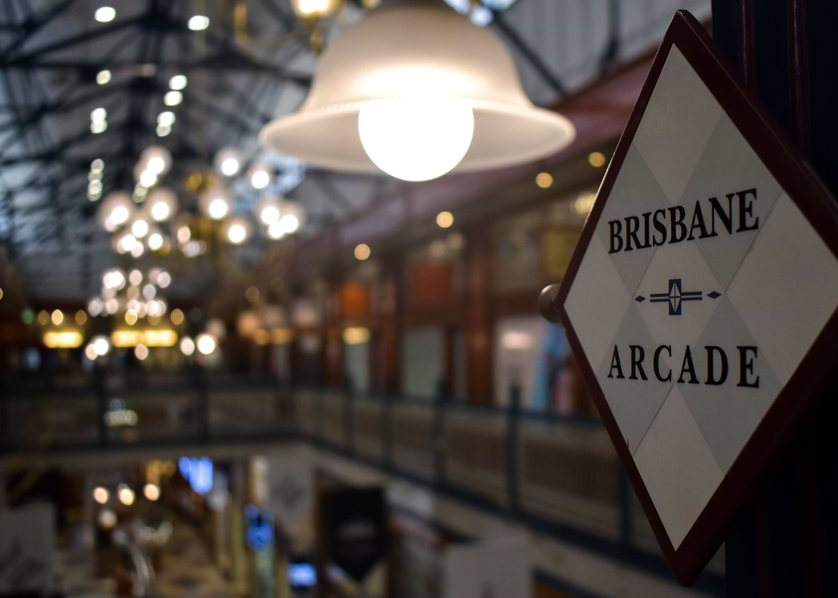 'Brisbane Arcade' Poster, picture, metal print, paint by Samuel Colbert ...