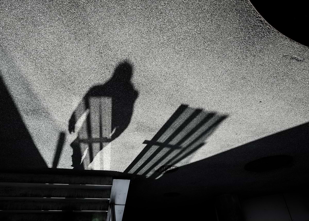 'MR Shadow' Poster, picture, metal print, paint by SiP | Displate