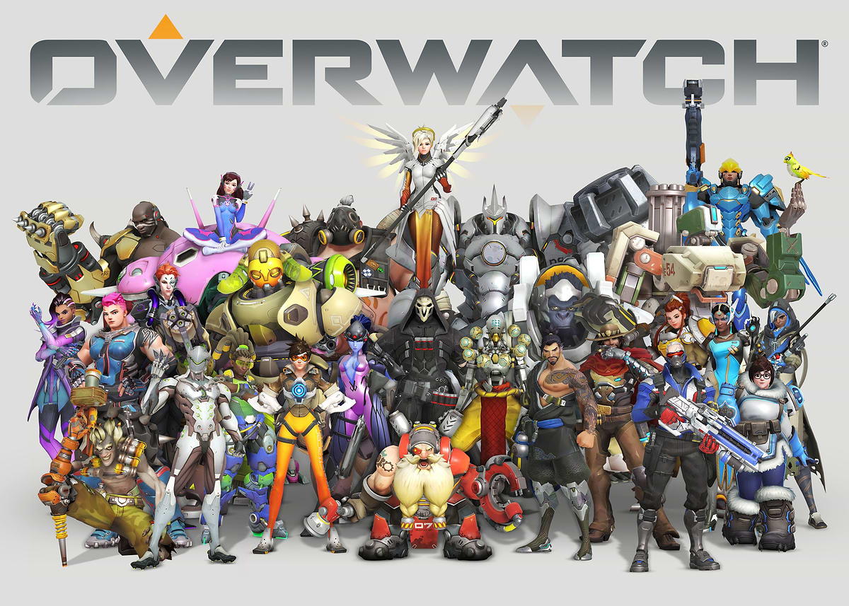 'Overwatch Ensemble' Poster, picture, metal print, paint by Overwatch ...