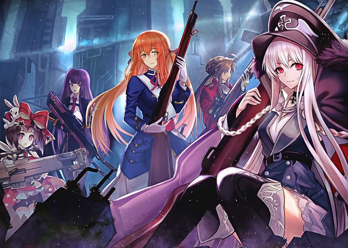 'Girls Frontline' Poster, picture, metal print, paint by Kunyah | Displate