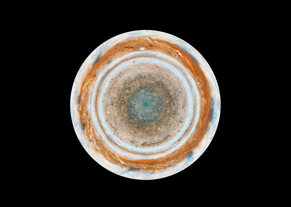 'color maps of Jupiter' Poster, picture, metal print, paint by ...