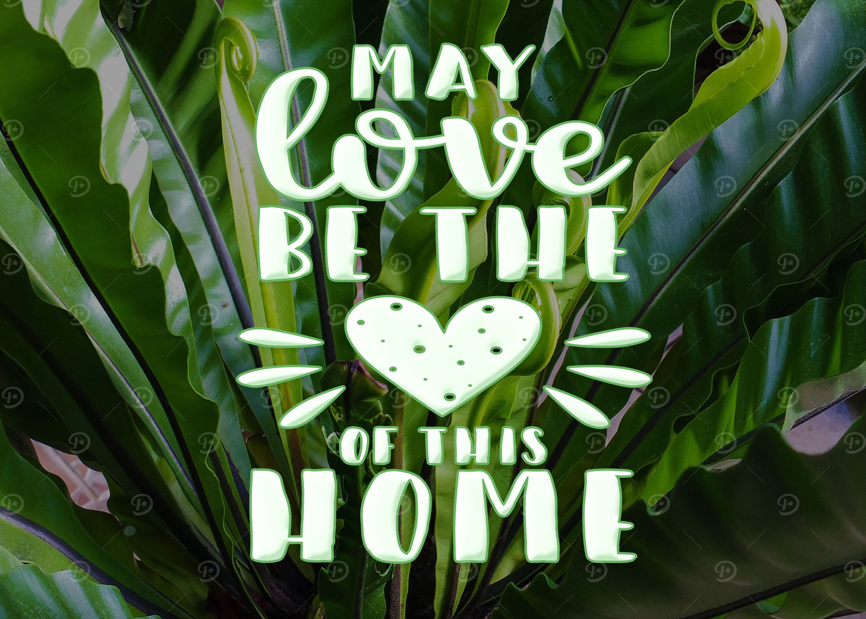 'May Love Be The Heart' Poster, picture, metal print, paint by Family ...