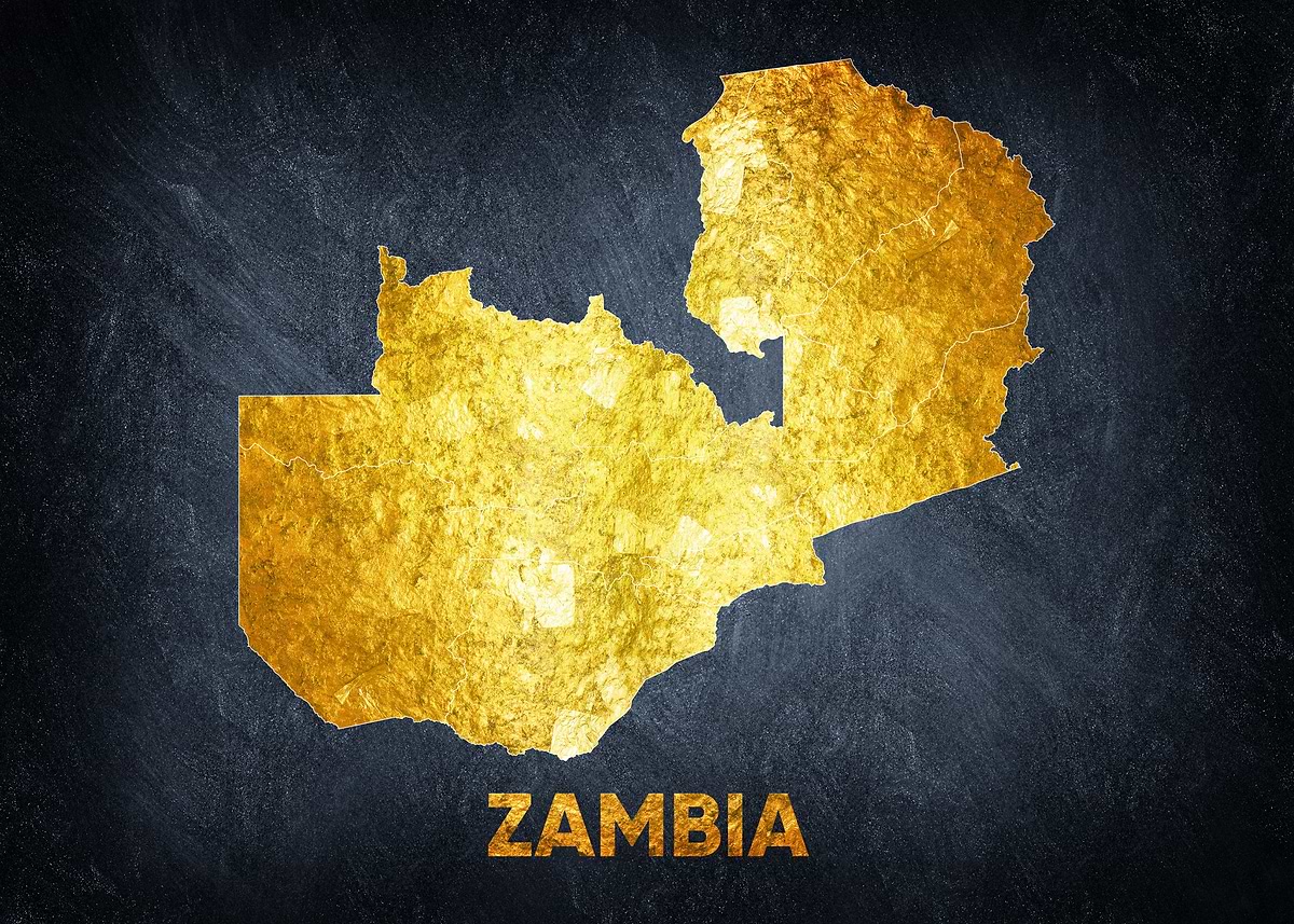 'Zambia Lusaka' Poster, picture, metal print, paint by SplashDesign ...