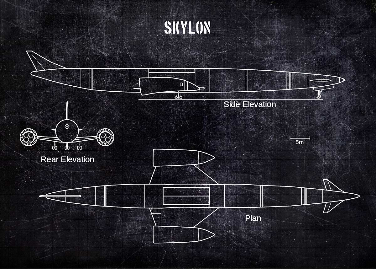 'SKYLON' Poster, picture, metal print, paint by MAXART DESIGN | Displate