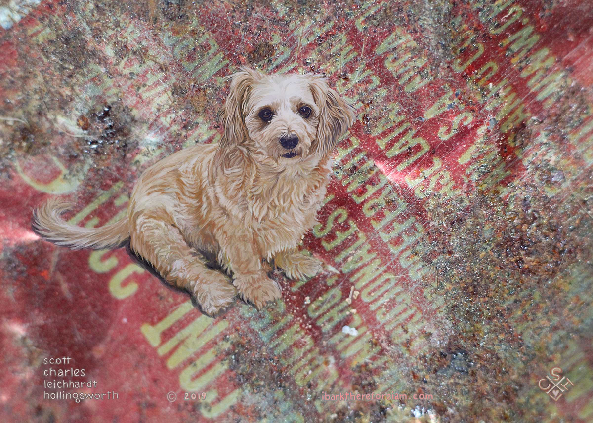 'The other Bobby painting' Poster, picture, metal print, paint by Scott ...