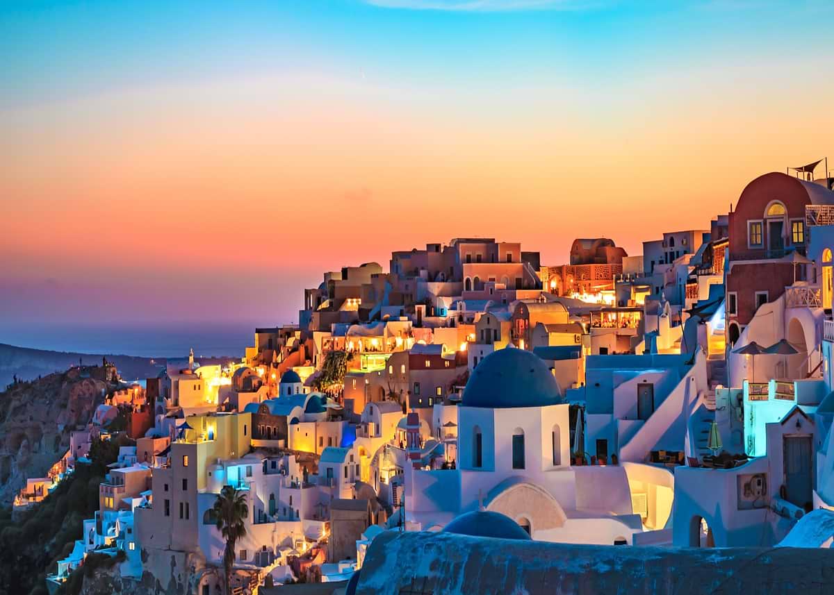 'Oia Greece' Poster, picture, metal print, paint by ChrisChris Fight ...