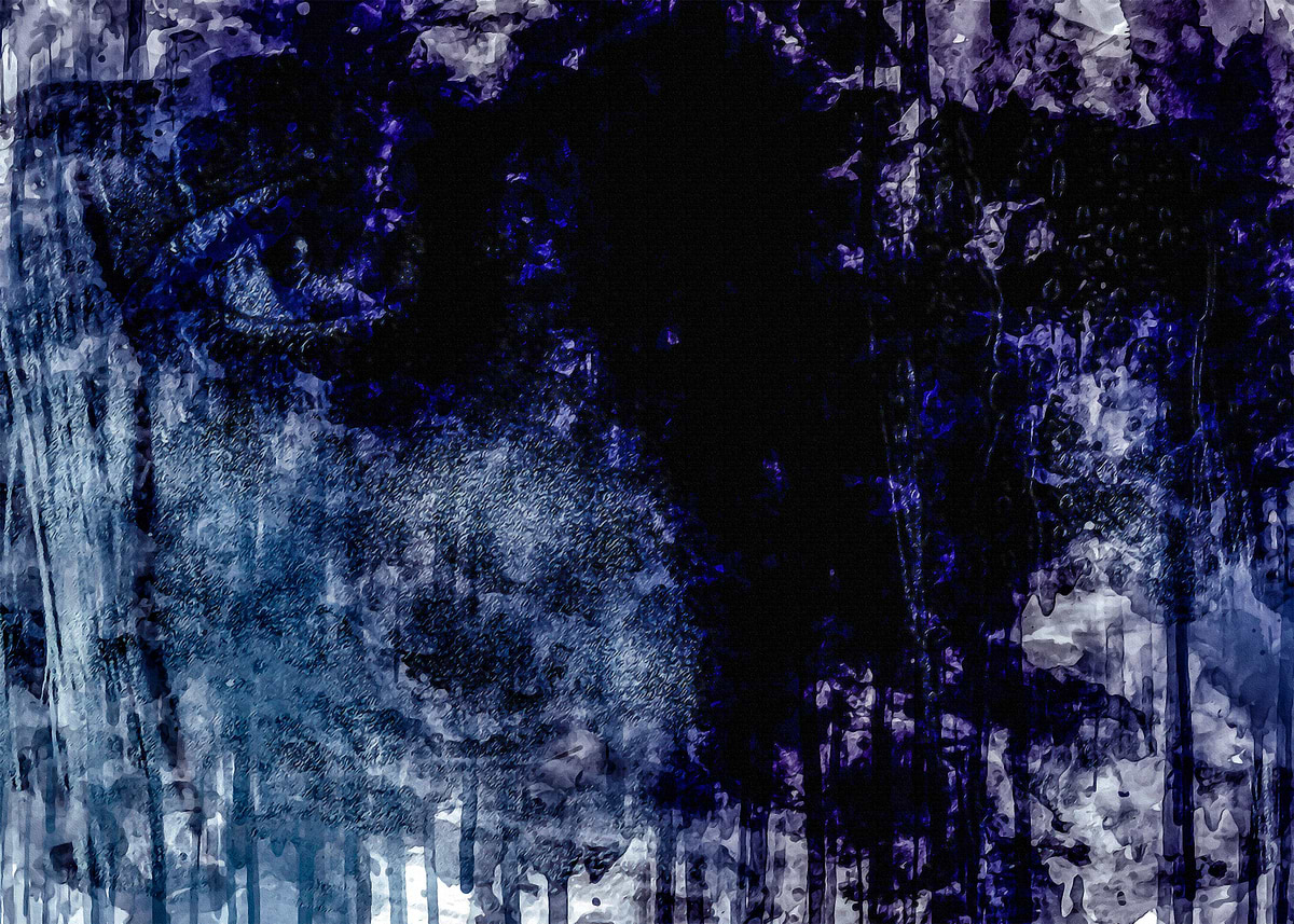 'Soaked In Bleach 1' Poster, picture, metal print, paint by Zain ...