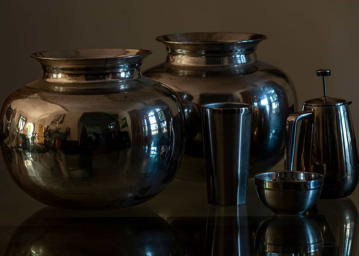 'Stainless Steel Still Life' Poster, picture, metal print, paint by ...