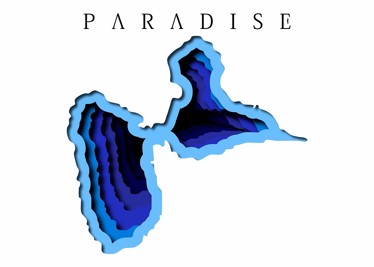 'Paradise' Poster, picture, metal print, paint by VANUA | Displate