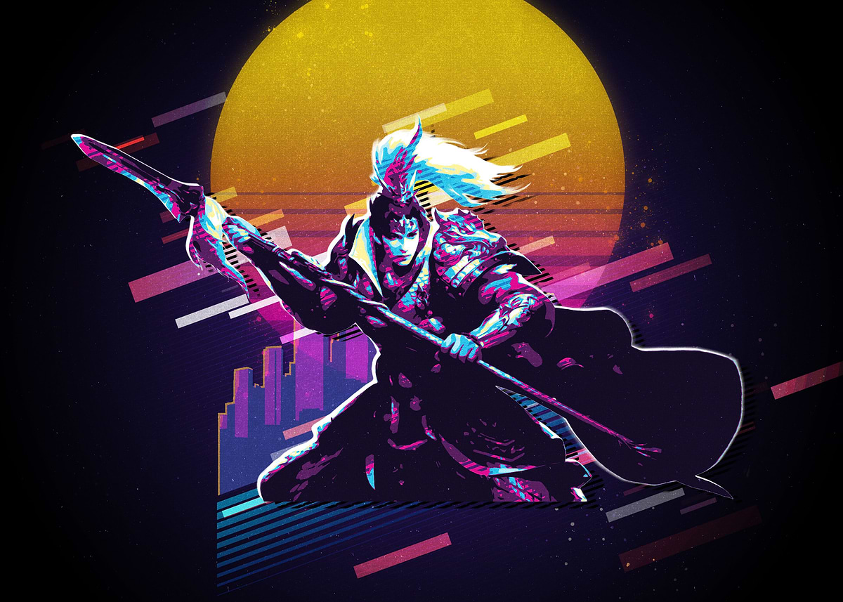 'MOBA Multiplayer Online B' Poster, picture, metal print, paint by ...