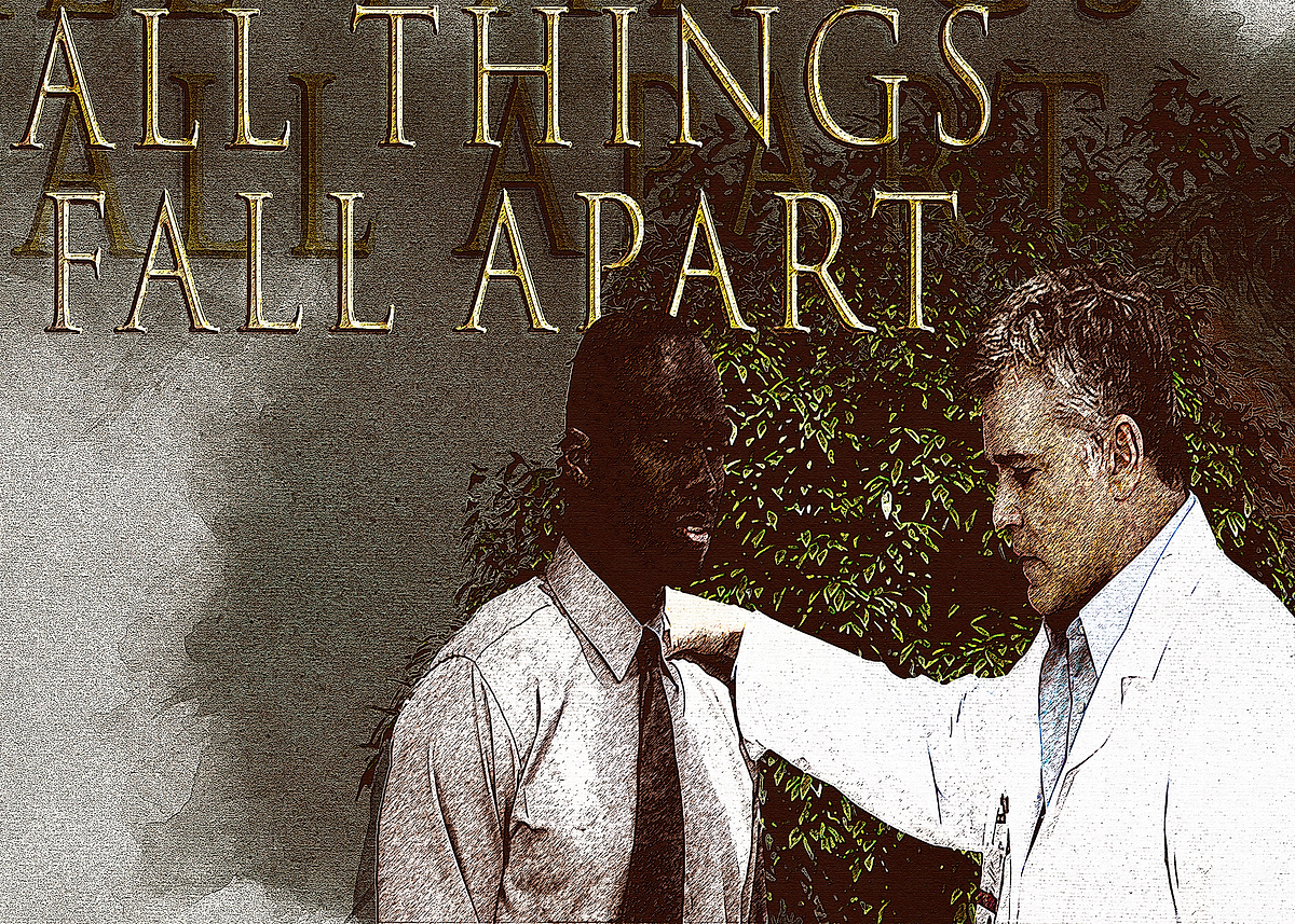 'All things fall apart' Poster, picture, metal print, paint by Katerina ...