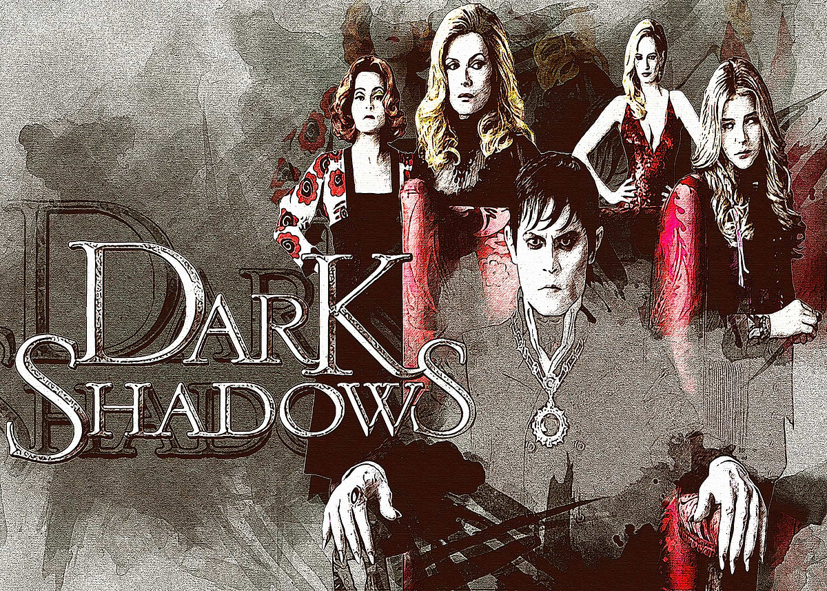 'Dark shadows' Poster, picture, metal print, paint by Jeffery Anabelle ...
