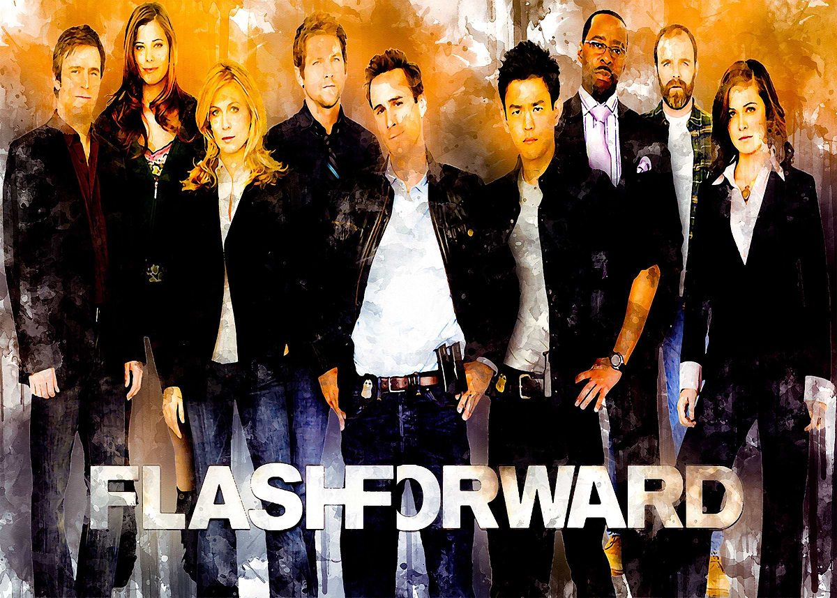'Flashforward' Poster, picture, metal print, paint by Vivienne Raymond ...