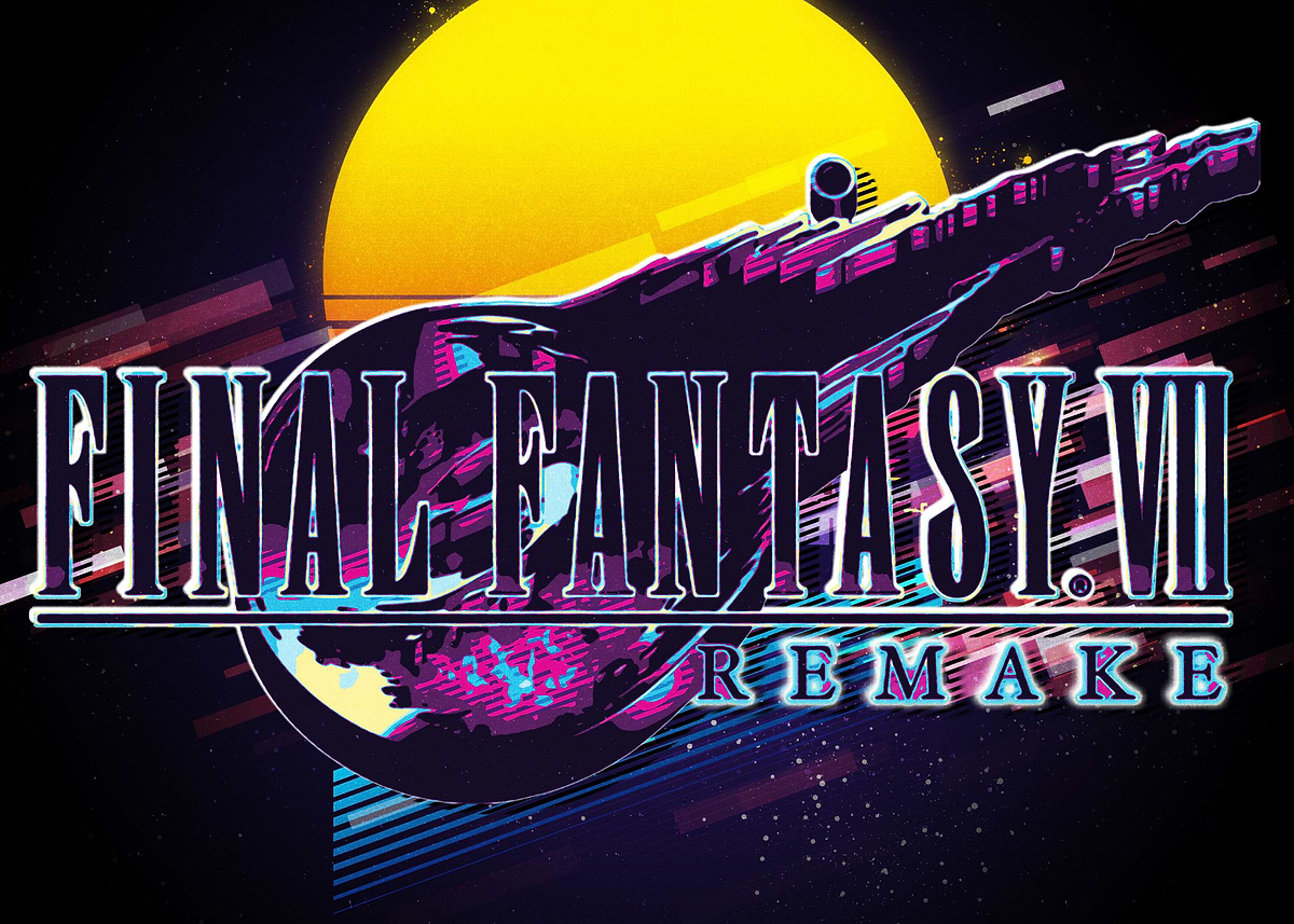 'Final Fantasy' Poster, picture, metal print, paint by Brigg | Displate