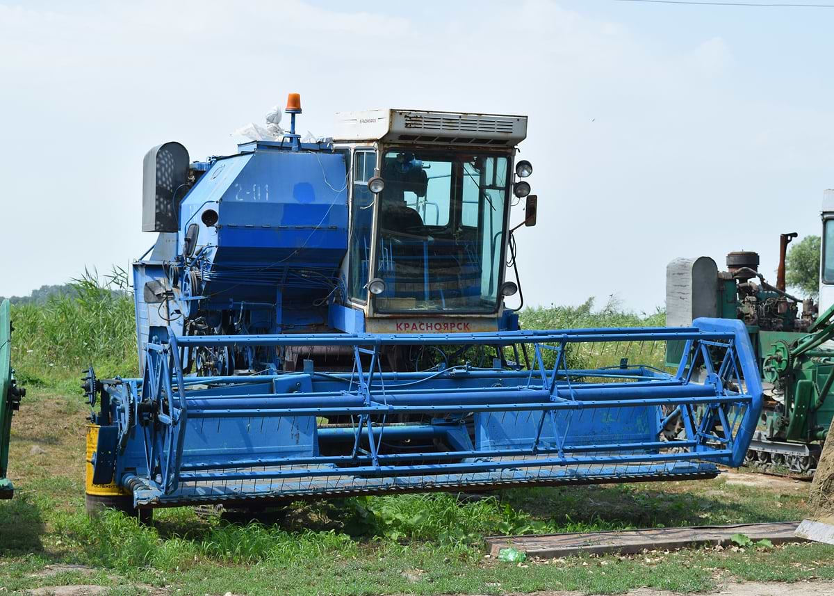 'The Combine Harvester' Poster, picture, metal print, paint by Noah ...