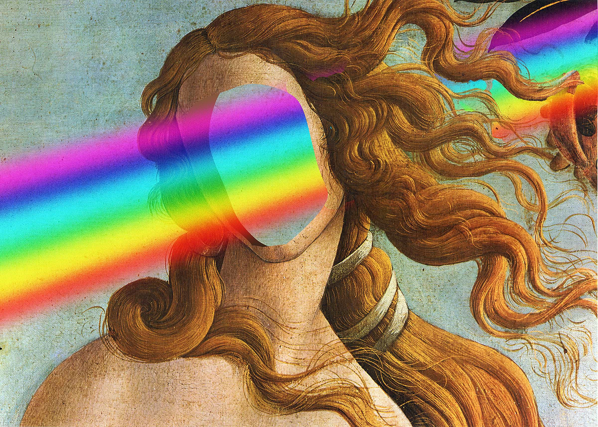 'Rainbow Collection 04' Poster, picture, metal print, paint by Artelele ...